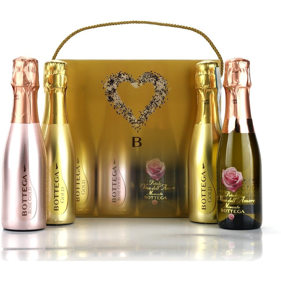 Bottega Sparkling Wines 4 x 20cl Gift Pack | Easy Wine Shop